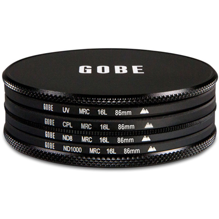 Gobe The Essentials 2Peak 86mm Japan Optics 16-Layer MRC Filter Kit