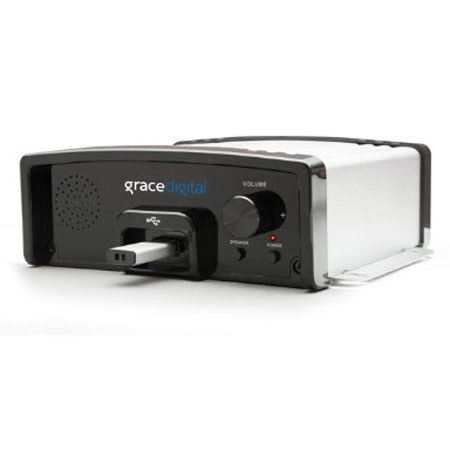 Grace Digital USBM10 Business Audio System, Music & Messaging MP3 Player