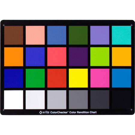X-Rite Colorchecker Chart, 8.5in x 11.5in - Adorama