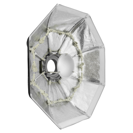 Glow Foldable Beauty Dish With Bowens Mount (Silver, 34") - Adorama