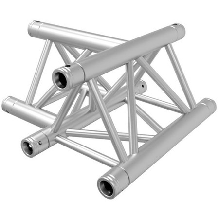 Global Truss 1.64' (0.5m) 3 Way Horizontal T-Junction with Apex Up or ...