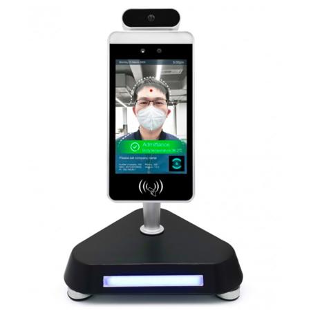 Goodview Dynamic Detection Display Temperature Scanner Kiosk with Table ...