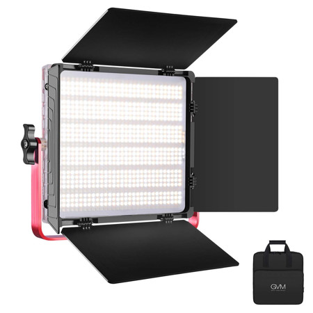 GVM 1200D 50W Bi-Color RGB Studio Soft LED Panel Light GVM-1200D