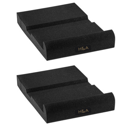 H&A 2 Pack Isolation Pad for Studio Monitor (Medium) HA-IP-M 2