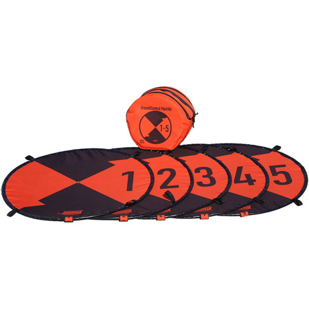 Hoodman Ground Control Point Kit for Photogrammetry Surveying, Numbered ...