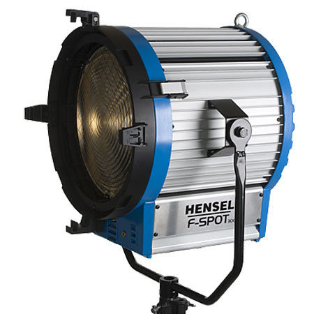 Hensel F-Spot 6000 Watt Second Spotlight with Fresnel Flash Head and 4 ...