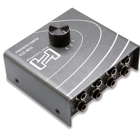 Hosa Technology Line-Level Audio Signal Selector w/Reversable 3 Input ...