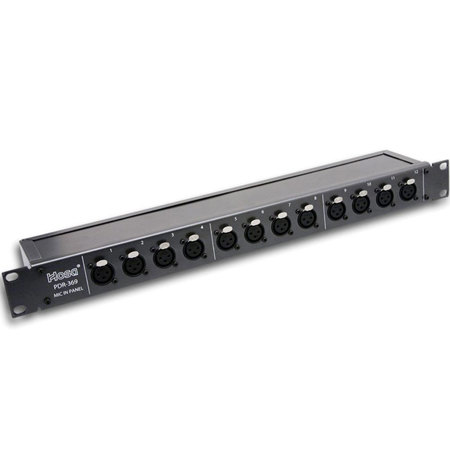 Hosa Technology Hosa 12 Point Straight Through Patchbay Module PDR-369