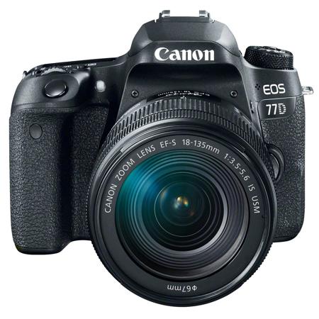 Canon EOS 77D DSLR 18-135mm USM Lens - Adorama