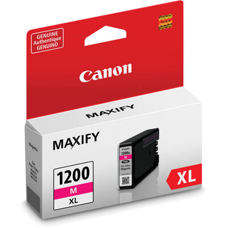 Canon PGI-1200 XL Magenta Pigment Ink Tank for Select MAXIFY MB Series ...