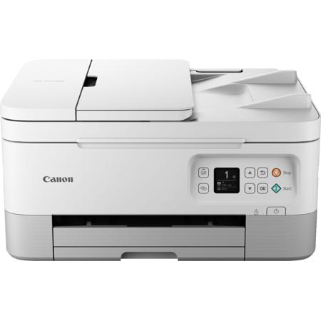 Canon PIXMA TR7020a Wireless All-In-One Inkjet Color Printer, White 4460C072