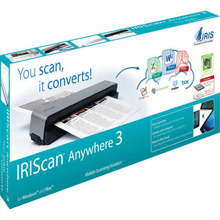 IRIS IRIScan Anywhere 3 Cordless Scanner 457485 - Adorama