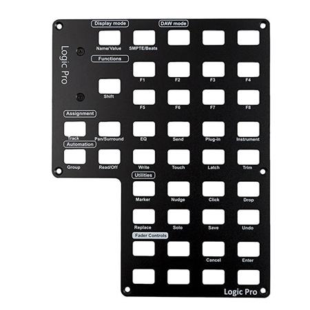 ICON Digital Logic Pro Auto-Detect Panel for Qcon Pro X Control Surface