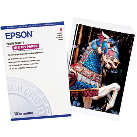 Epson Matte Photo Paper (17x22"), 100 Sheets S041171 - Adorama
