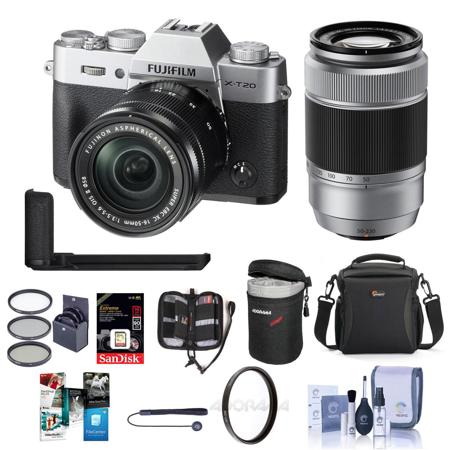 Fujifilm X-T20 Mirrorless Camera with XC 16-50mm / XC 50-230mm Lens ...