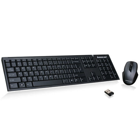 IOGEAR Long Range 2.4 GHz Wireless Keyboard and Mouse Combo - Adorama