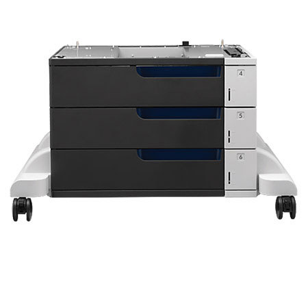 HP LaserJet 3x500-Sheet Paper Feeder & Stand for M880 MFP/M855 Printers ...