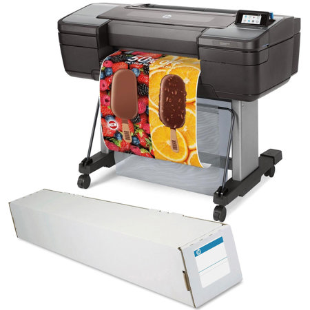 HP DesignJet Z6 PostScript Graphics Printer, 24" Inkjet with Paper Roll