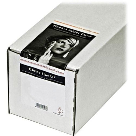 Hahnemuhle Rag Baryta 315 Glossy Cotton Photo Paper(44"x39' Roll) 10643195