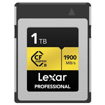 Lexar Gold Series Professional 1TB CFexpress Type-B Memory Card
