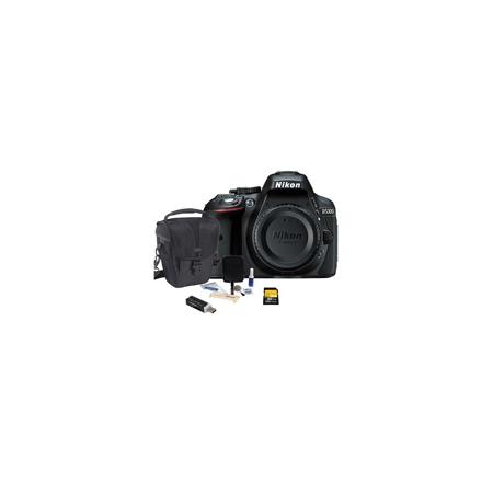 Nikon D5300 DSLR Camera Body with Free Accessories - Gray - Adorama