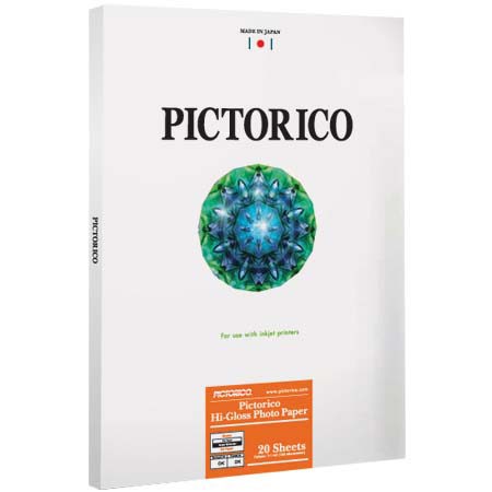 Pictorico PPR120 Glossy Photo Paper (8.5x11"), 20 Sheets PICT35007