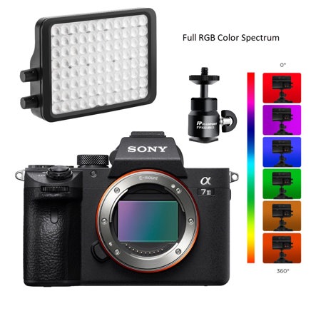 Sony Alpha a7 III 24MP UHD 4K Mirrorless Digital Camera - W/ Clar RGB ...