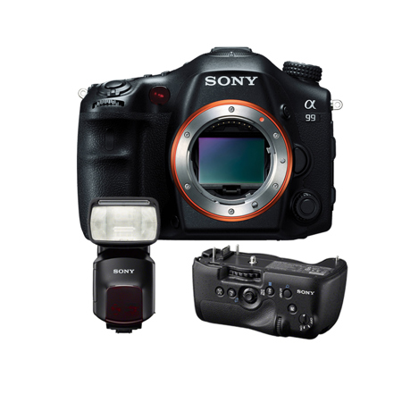 Sony SLT-A99V DSLR Camera Body with Flash & Grip Promo Bundle