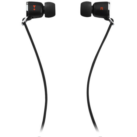 JBL J33i In-Ear Headphones with Three-Button Remote & Mic, Black J33I BLK