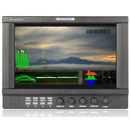 JVC ProHD DT-X92F 9" Waveform Full HD 3G-SDI and HDMI LCD Monitor