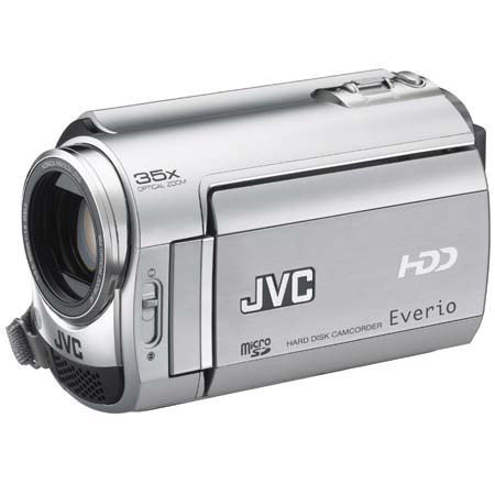 JVC Everio GZ-MG335E 30GB Hybrid HDD/Micro SD 'PAL' Camcorder with 35x ...