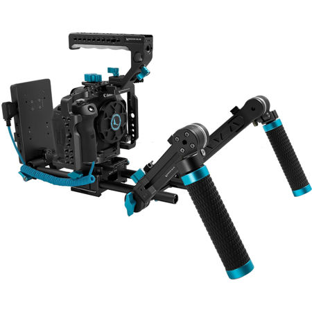 Kondor Blue Ultimate Rig for Canon R5/R6/R Cage, Raven Black - Adorama