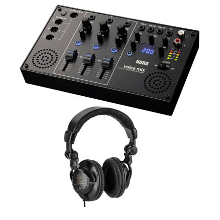 Korg Volca Mix 4-Channel Analog Performance Mixer with Headphones ...