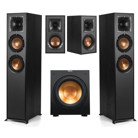 Klipsch Reference R-620F 4.1 Home Theater Pack, Black 1065834 B2