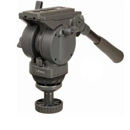 Libec H55 Video Fluid Head with PH-7 Pan Arm Handle & Camera Plate H55