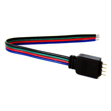 COMMON SENSE RC 4-Pin Connector for Color-Changing LED Strips LED-RGBCON-1