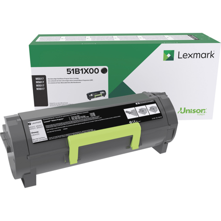 Lexmark Extra High Yield Black Return Program Toner Cartridge for MX617 ...