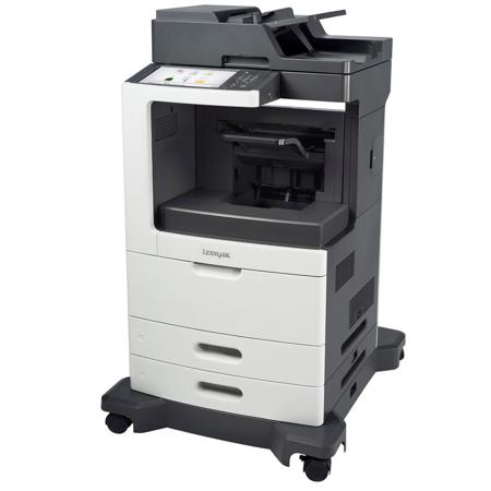 Lexmark MX811dtfe B&W Laser MFP, Staple Finisher, 2x 550-Sheet Tray, 63 ppm