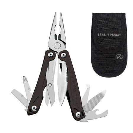Leatherman Wingman Multi-Tool with Black Nylon Sheath, Stainless Steel ...
