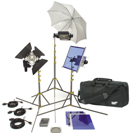 Lowel TO GO 97 Omni/Tota Kit, Quartz Lighting Outfit, with LB-35 Soft Case