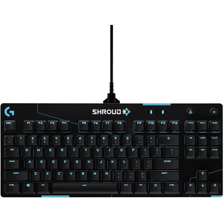 Logitech G PRO X Shroud Edition Mechanical Wired Gaming Keyboard 920-009846