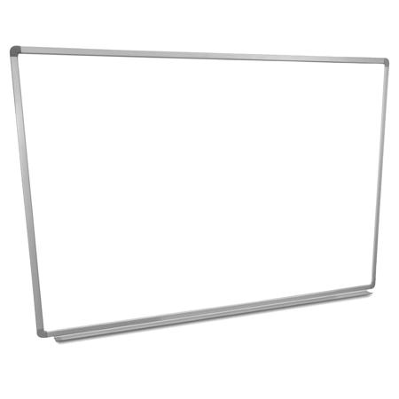 Luxor 60x40" Wall-Mounted Magnetic Whiteboard with Marker/Eraser Tray ...