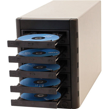 Microboards Technology MWBD-05 Multi-Writer Blu-ray Tower, PC Direct to ...