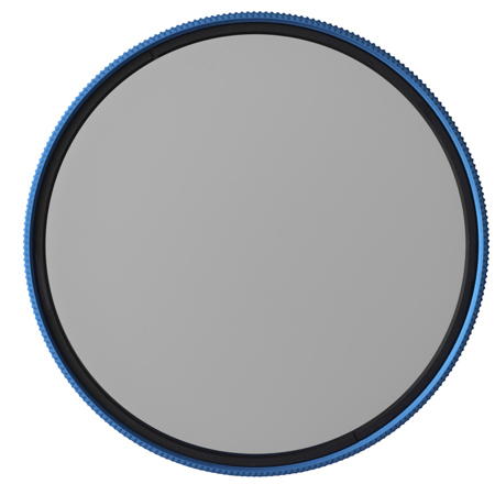 MeFOTO 67mm Wild Blue Yonder Circular Polarizer Filter - Blue Filter Ring