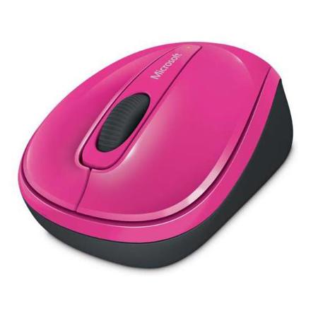 Microsoft Wireless Mobile Mouse 3500, USB2.0, Magenta Pink GMF-00278
