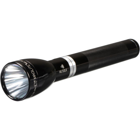 MagLite ML150LR Rechargeable LED Flashlight System 3, 1082 Lumens, Black