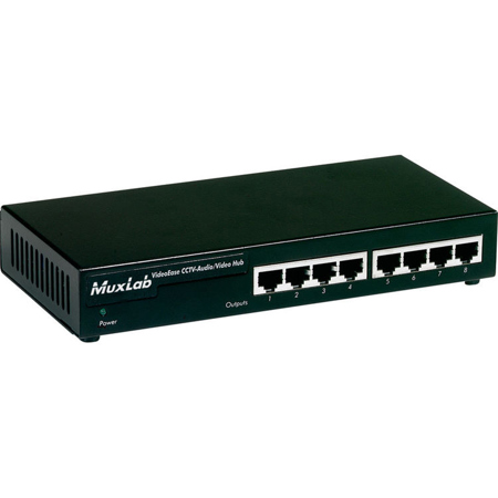 Muxlab VideoEase Audio-Video Distribution Hub, 220-240V, Europe 500201