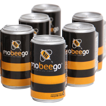 mobeego One-Time Battery Refill Can for Mobile Phone, 6-Pack MSSBA