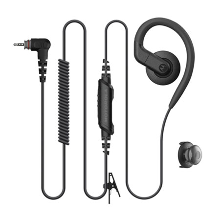 Motorola Wire Swivel Earpiece with In-Line Microphone for Curve Series ...