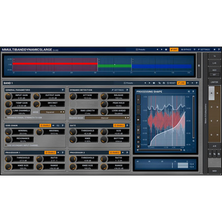 MeldaProduction MMultiBandDynamics Multiband Dynamics Software Plug-In, Download 11-30126